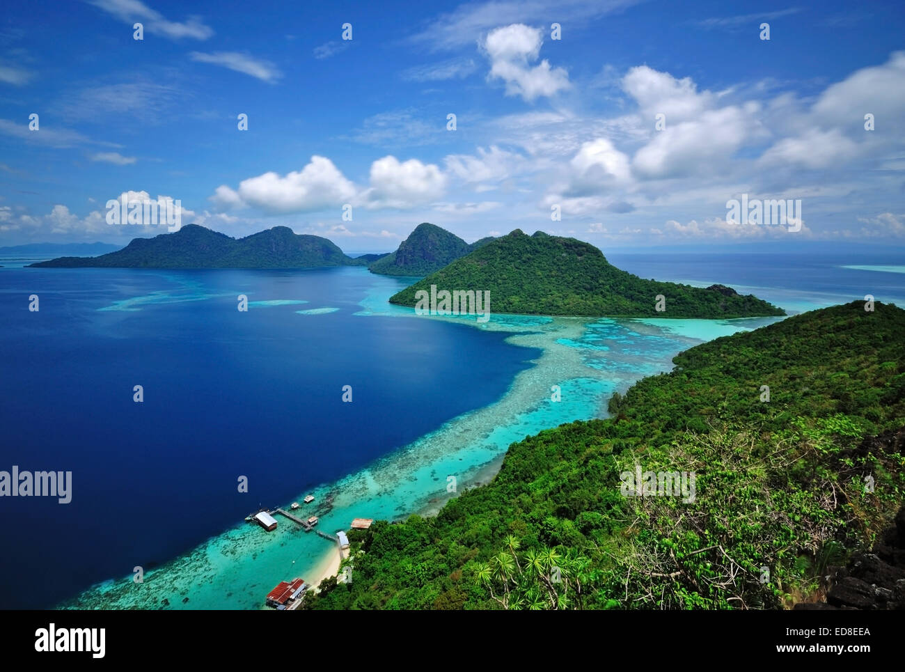 Kota kinabalu sea view hi-res stock photography and images - Alamy
