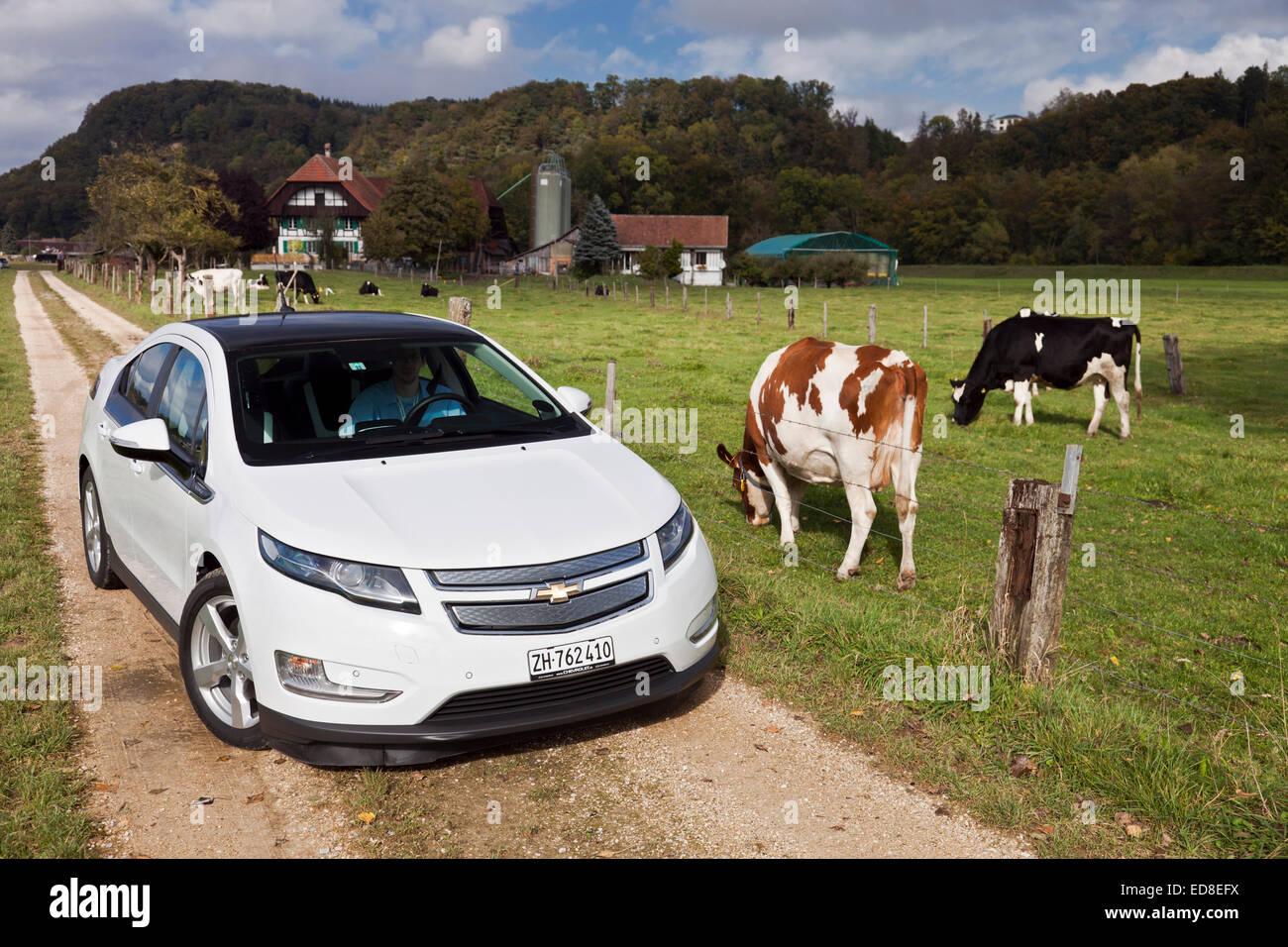 Chevrolet Volt, european edition Stock Photo - Alamy