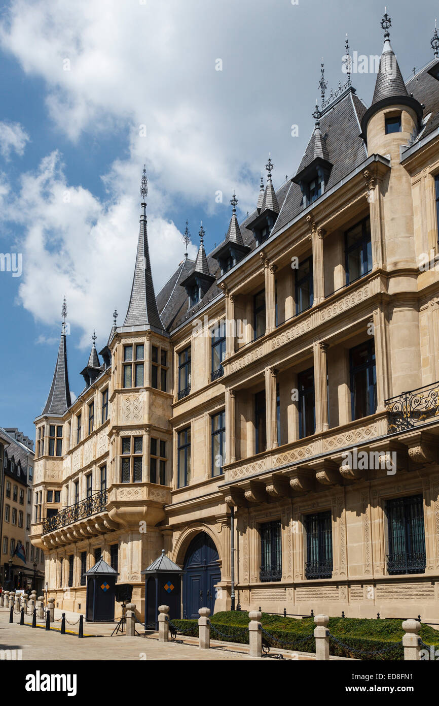 Grand Ducal Palace, Luxembourg City Stock Photo - Alamy