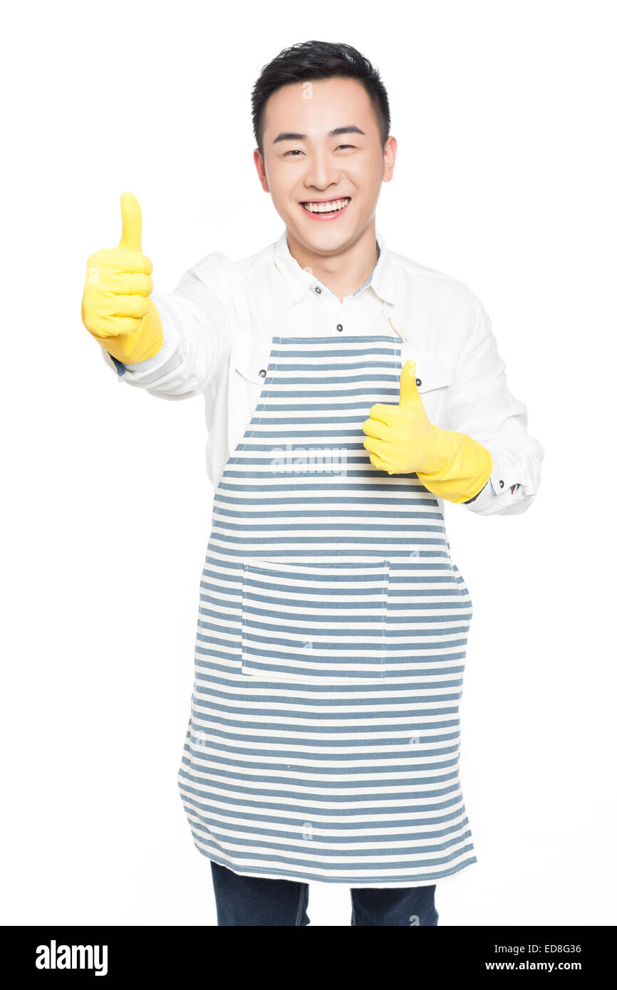 Chinese people cleaning house hi-res stock photography and images - Alamy