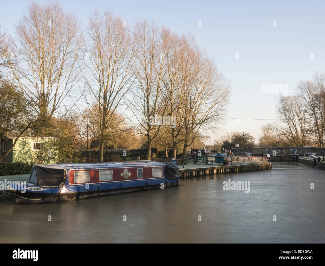 Boats moored on the River Chelmer and Blackwater Navigation near Hoe ...