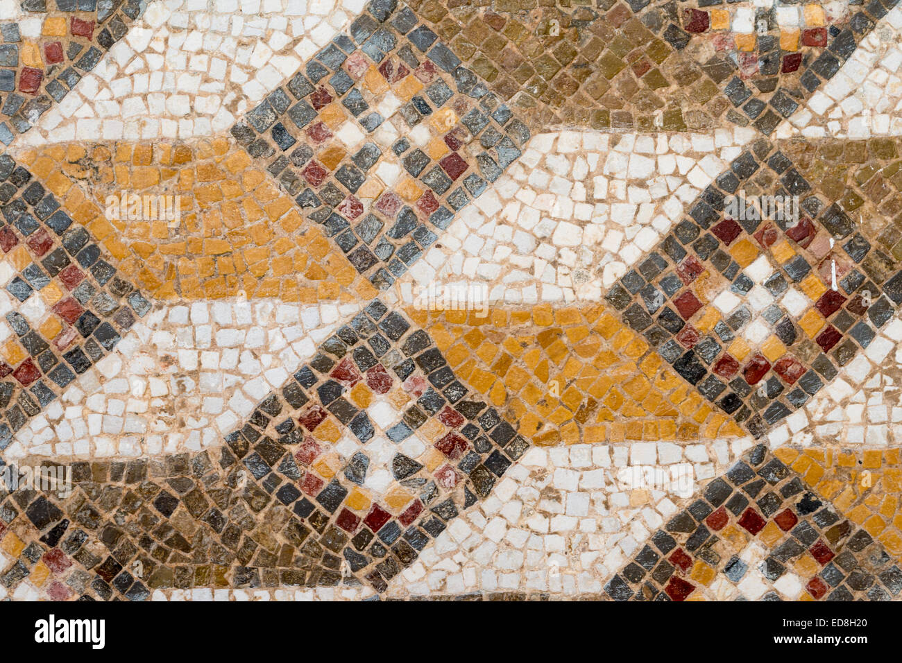 Small Tiled Colorful Mosaic from Ancient Rome Stock Photo - Alamy