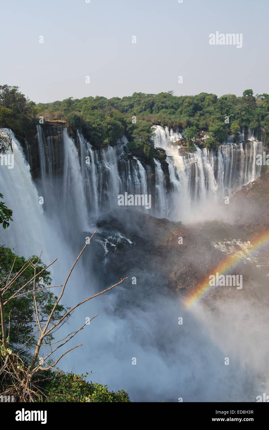 Kalandula falls, Angola Stock Photo - Alamy