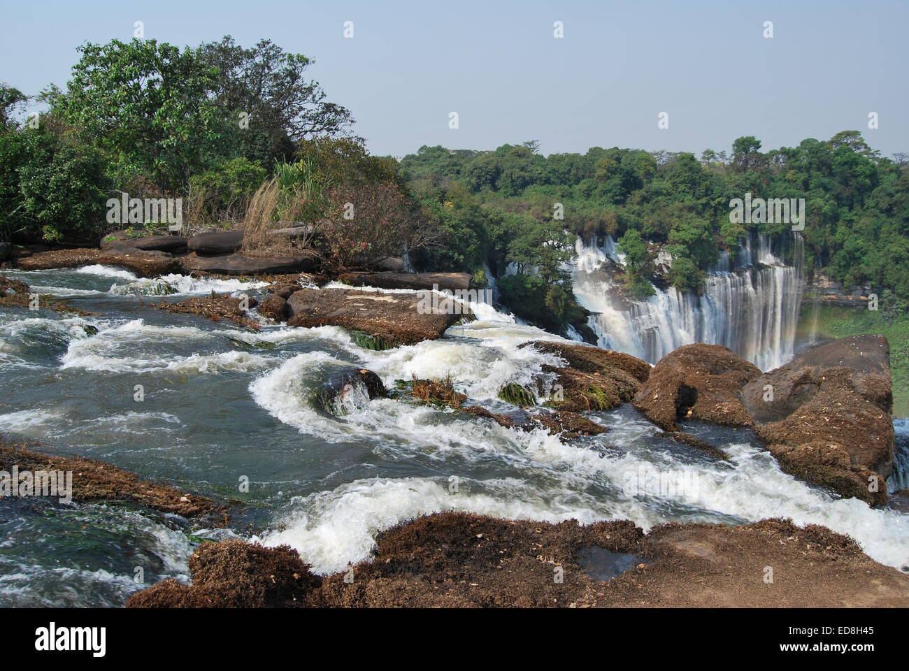 Kalandula falls, Angola Stock Photo - Alamy