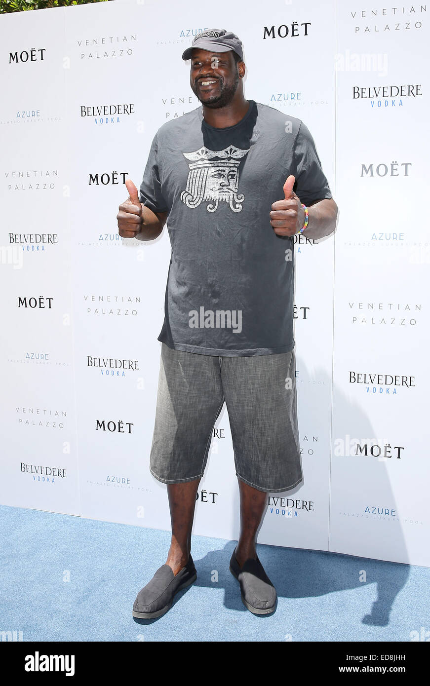 Shaquille O'Neal hosts the Azure Luxury Pool Party held at The Palazzo ...