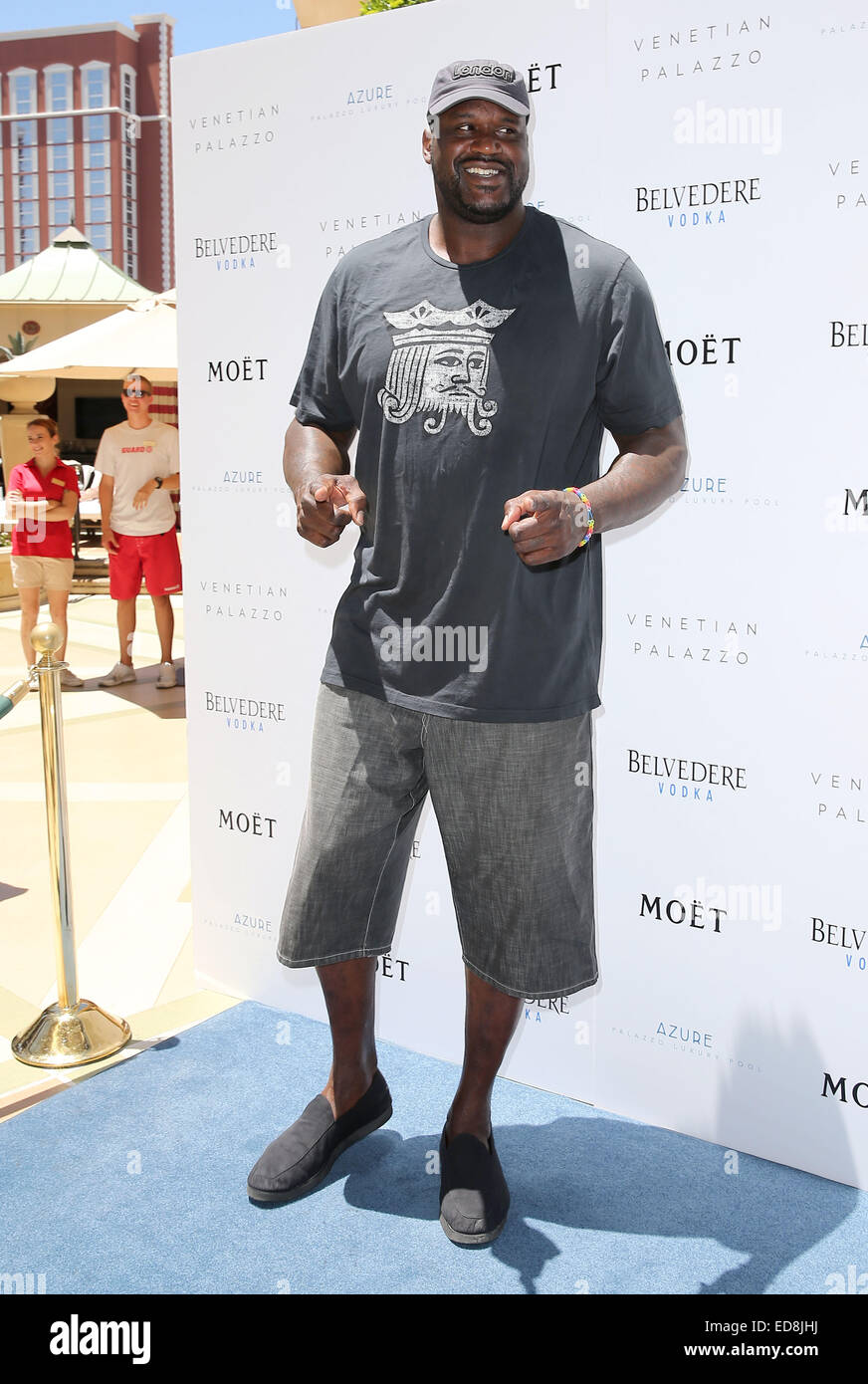 Shaquille O'Neal hosts the Azure Luxury Pool Party held at The Palazzo ...