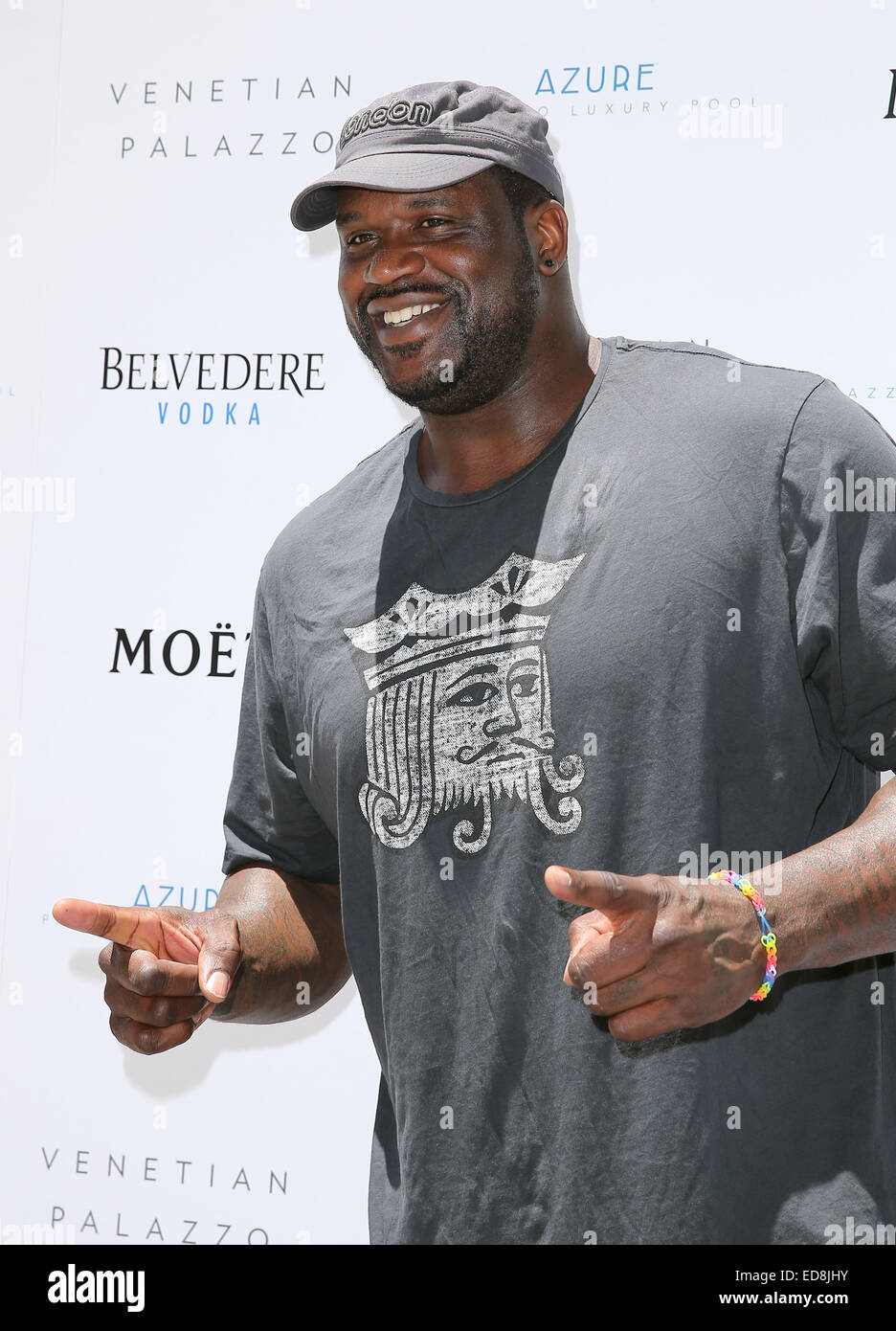 Shaquille O'Neal hosts the Azure Luxury Pool Party held at The Palazzo ...