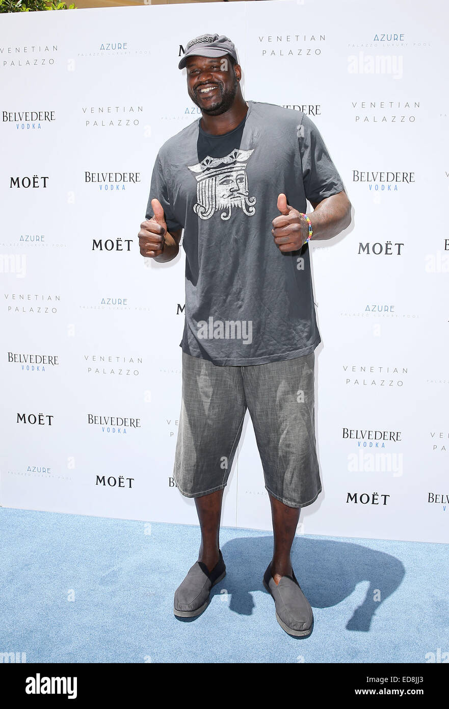 Shaquille O'Neal hosts the Azure Luxury Pool Party held at The Palazzo ...