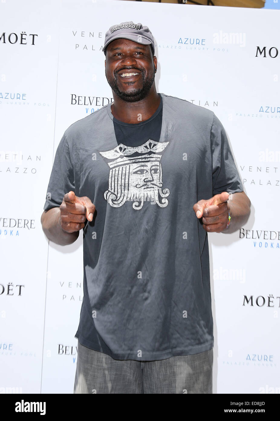 Shaquille O'Neal hosts the Azure Luxury Pool Party held at The Palazzo ...