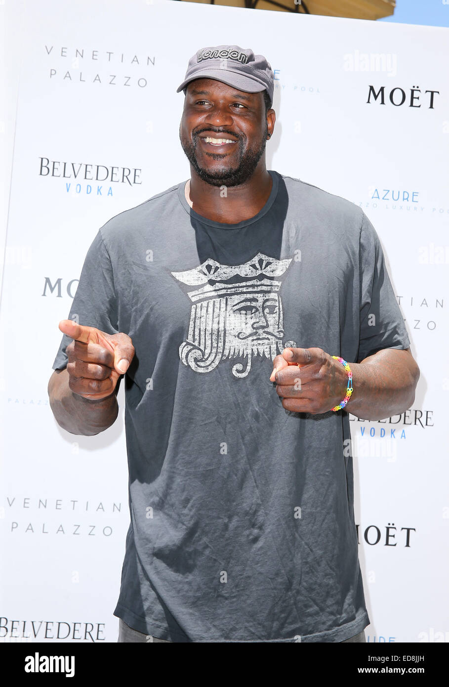 Shaquille O'Neal hosts the Azure Luxury Pool Party held at The Palazzo ...