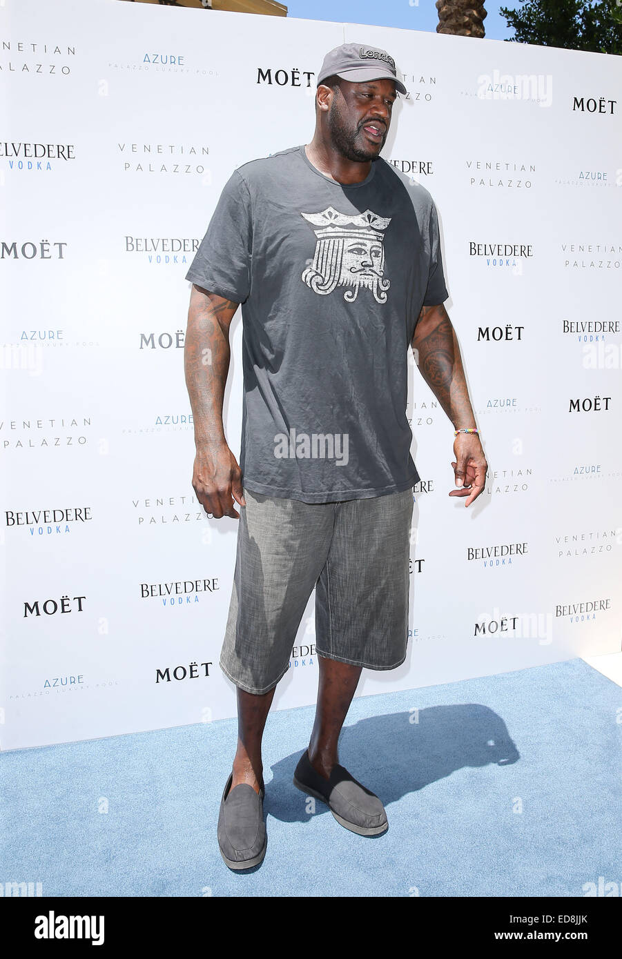 Shaquille O'Neal hosts the Azure Luxury Pool Party held at The Palazzo ...