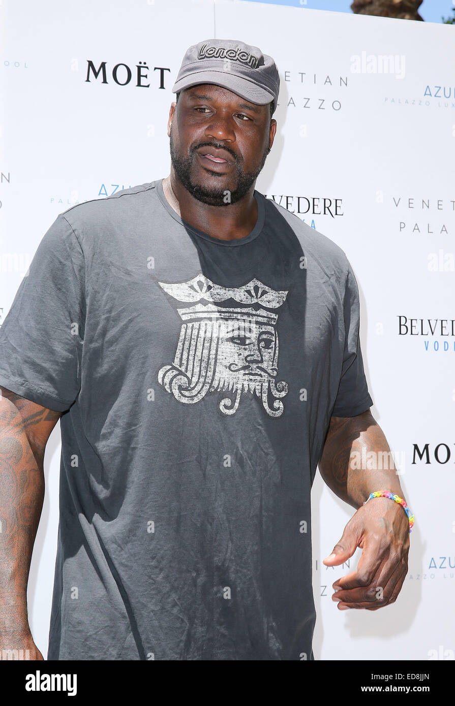 Shaquille O'Neal hosts the Azure Luxury Pool Party held at The Palazzo ...