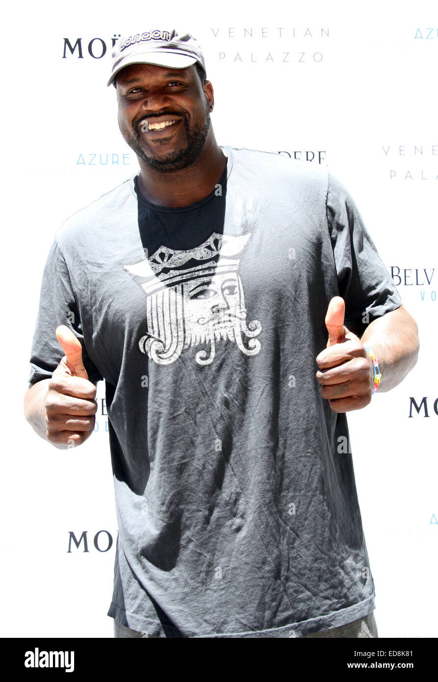 Shaquille O'Neal hosts the Azure Luxury Pool Party held at The Palazzo ...