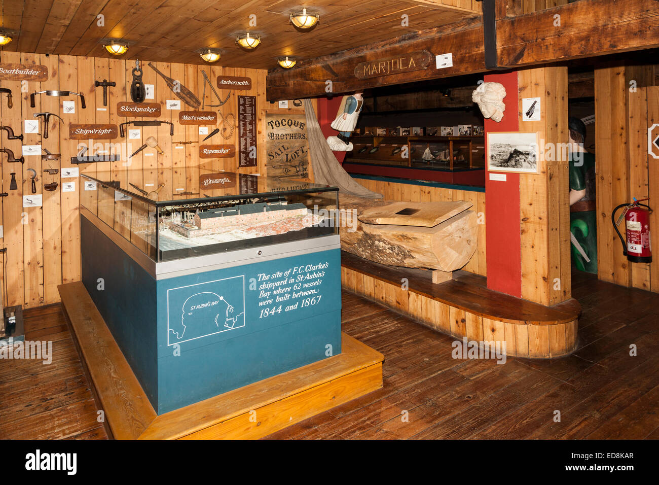 Part of the Maritime Museum in St Helier, Jersey, Channel Islands, UK ...