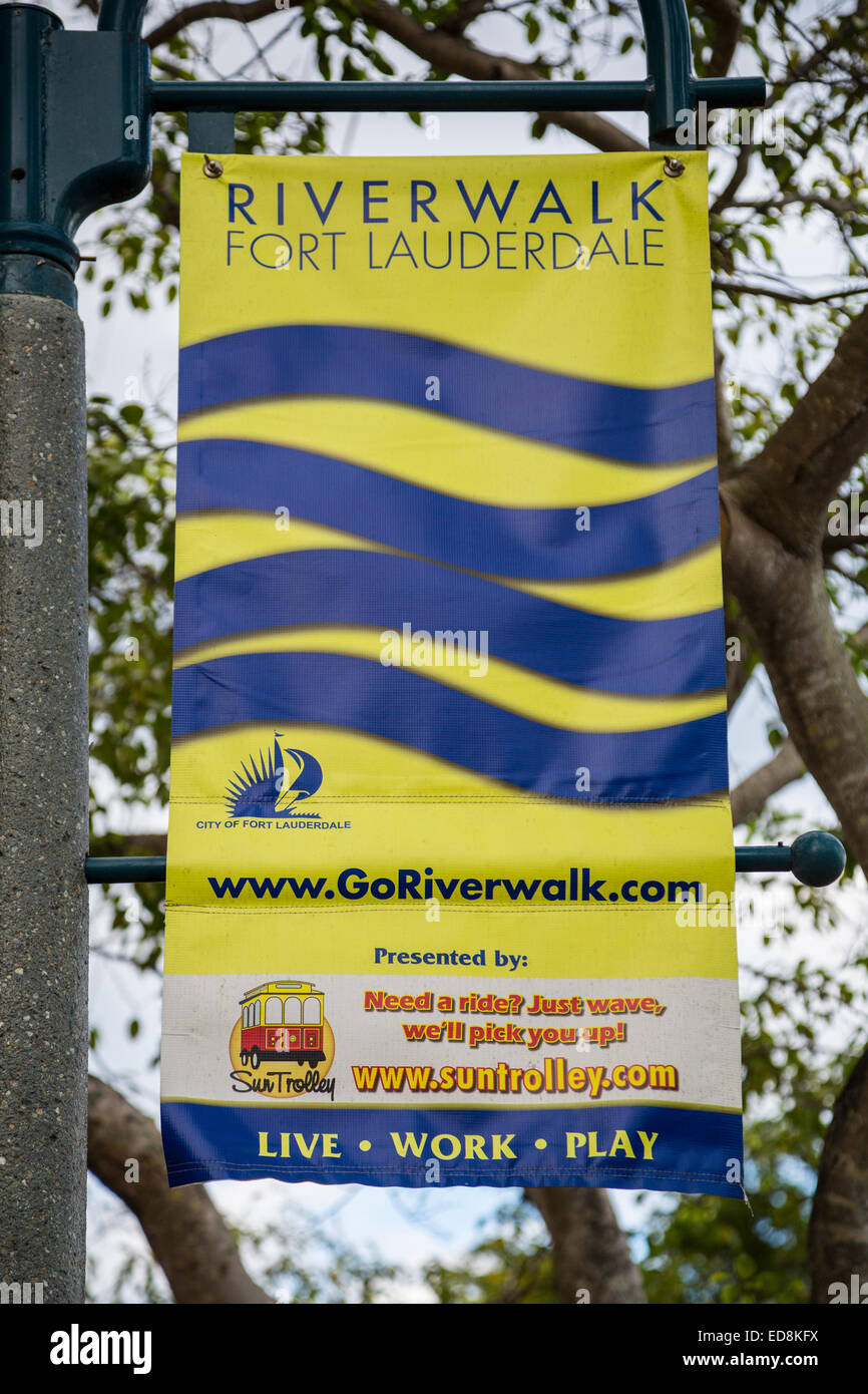 Fort lauderdale sign hi-res stock photography and images - Alamy