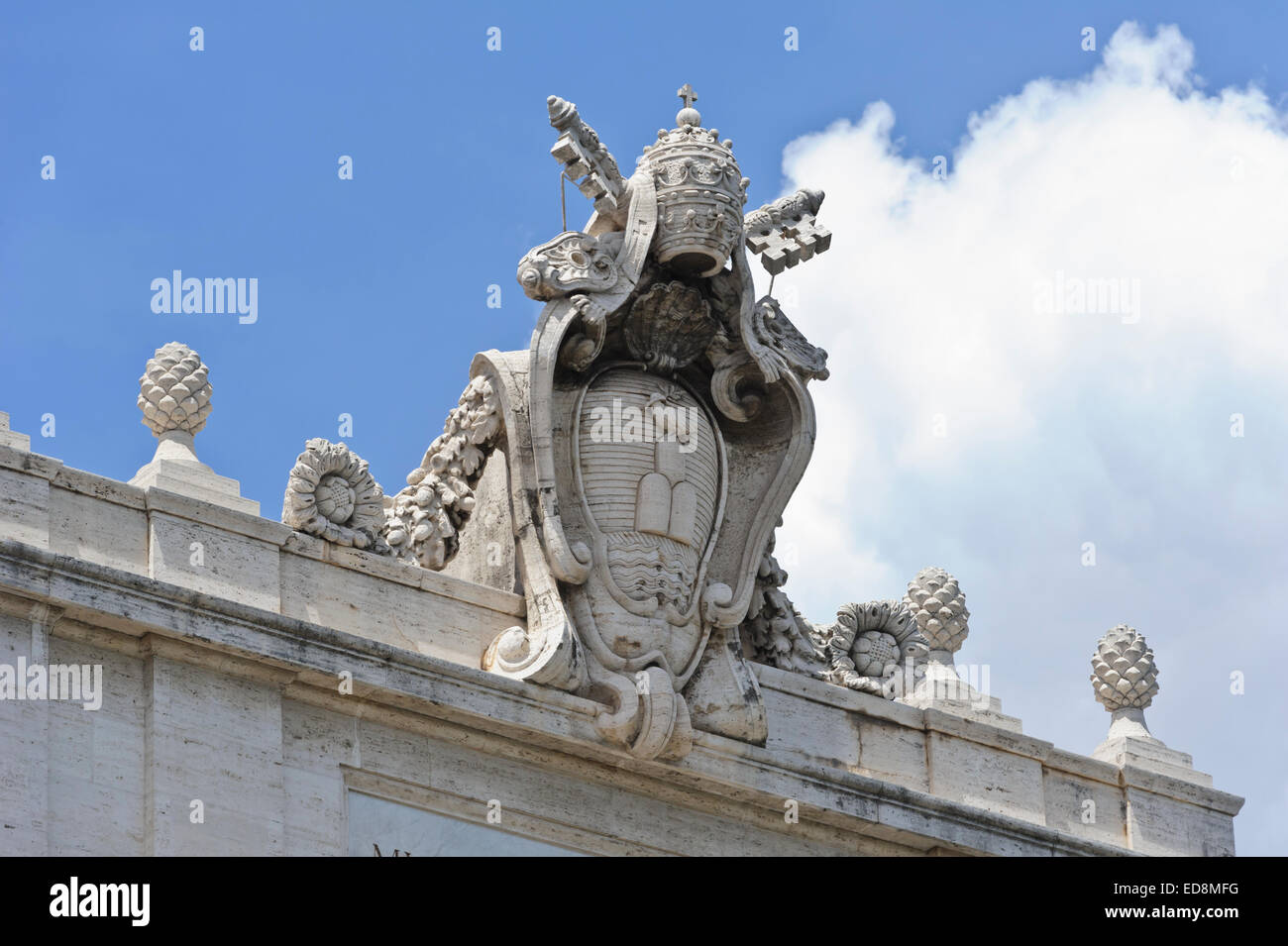 Papal symbol hi-res stock photography and images - Alamy