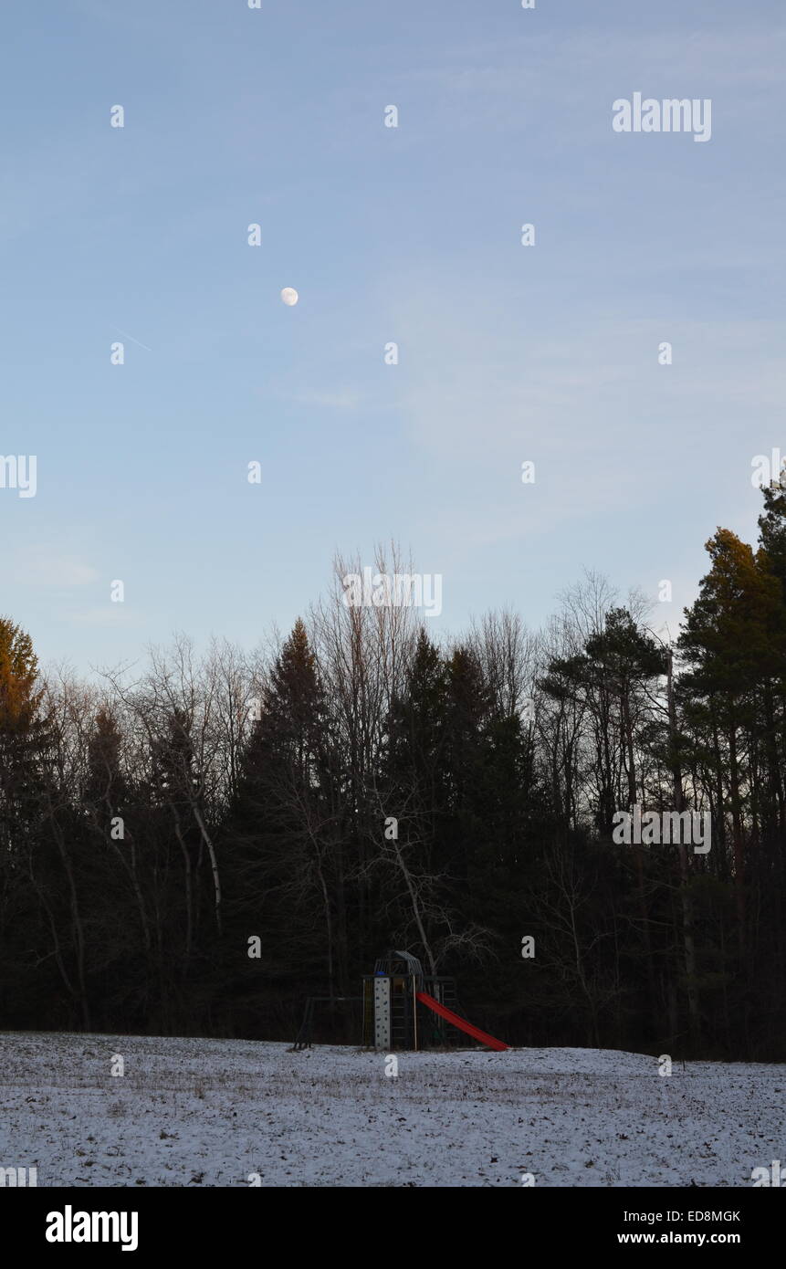 Moon snow hi-res stock photography and images - Alamy