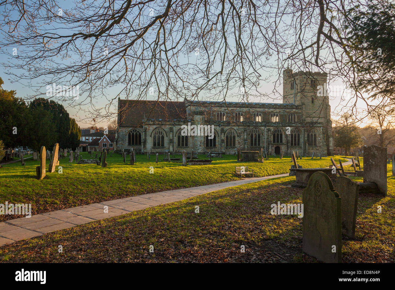 St Dunstan’s church in Cranbrook, Kent, England Stock Photo - Alamy
