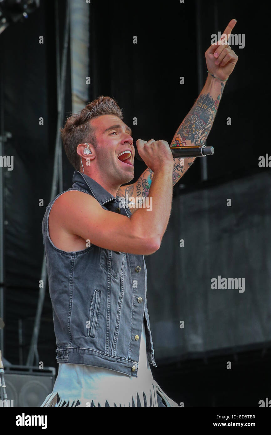 American Authors performs live at the Jones Beach Theater. Featuring ...