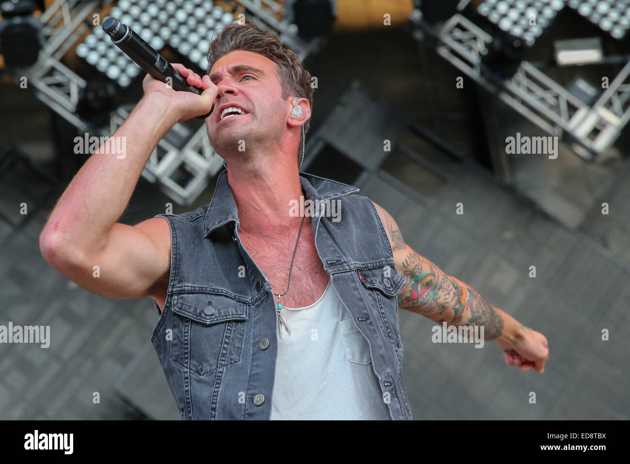 American Authors performs live at the Jones Beach Theater. Featuring ...