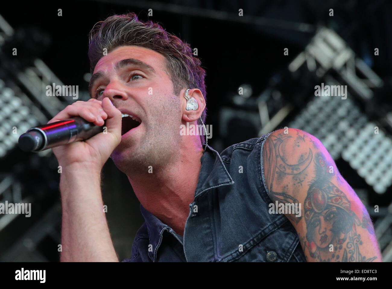American Authors performs live at the Jones Beach Theater. Featuring ...