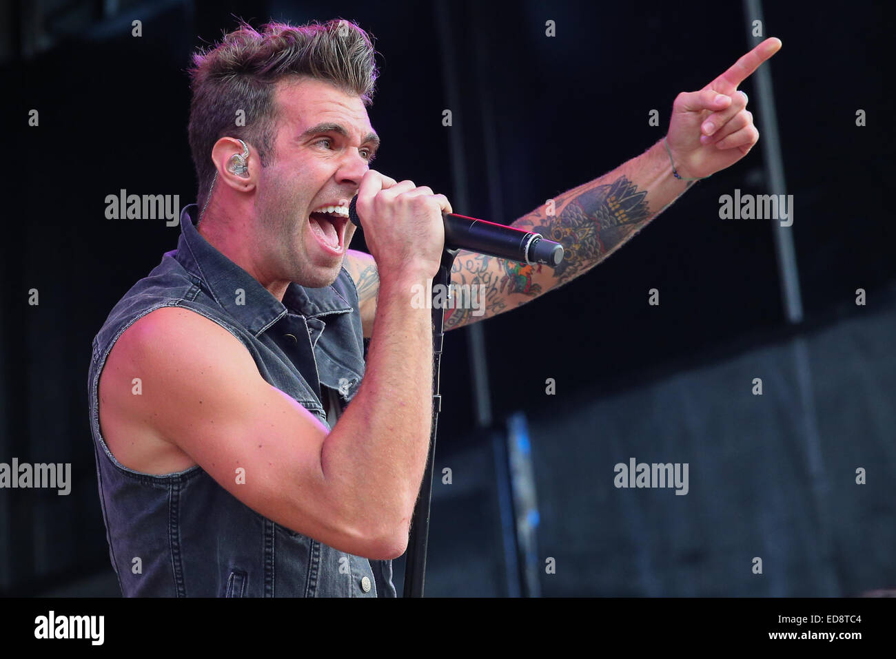American Authors performs live at the Jones Beach Theater. Featuring ...