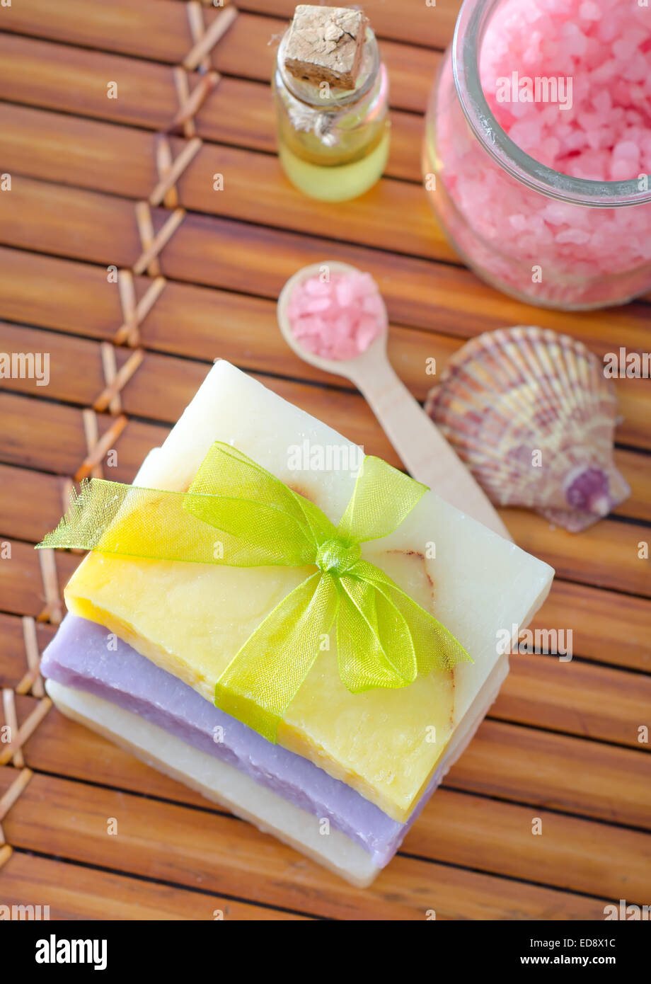 ingredients for spa Stock Photo - Alamy