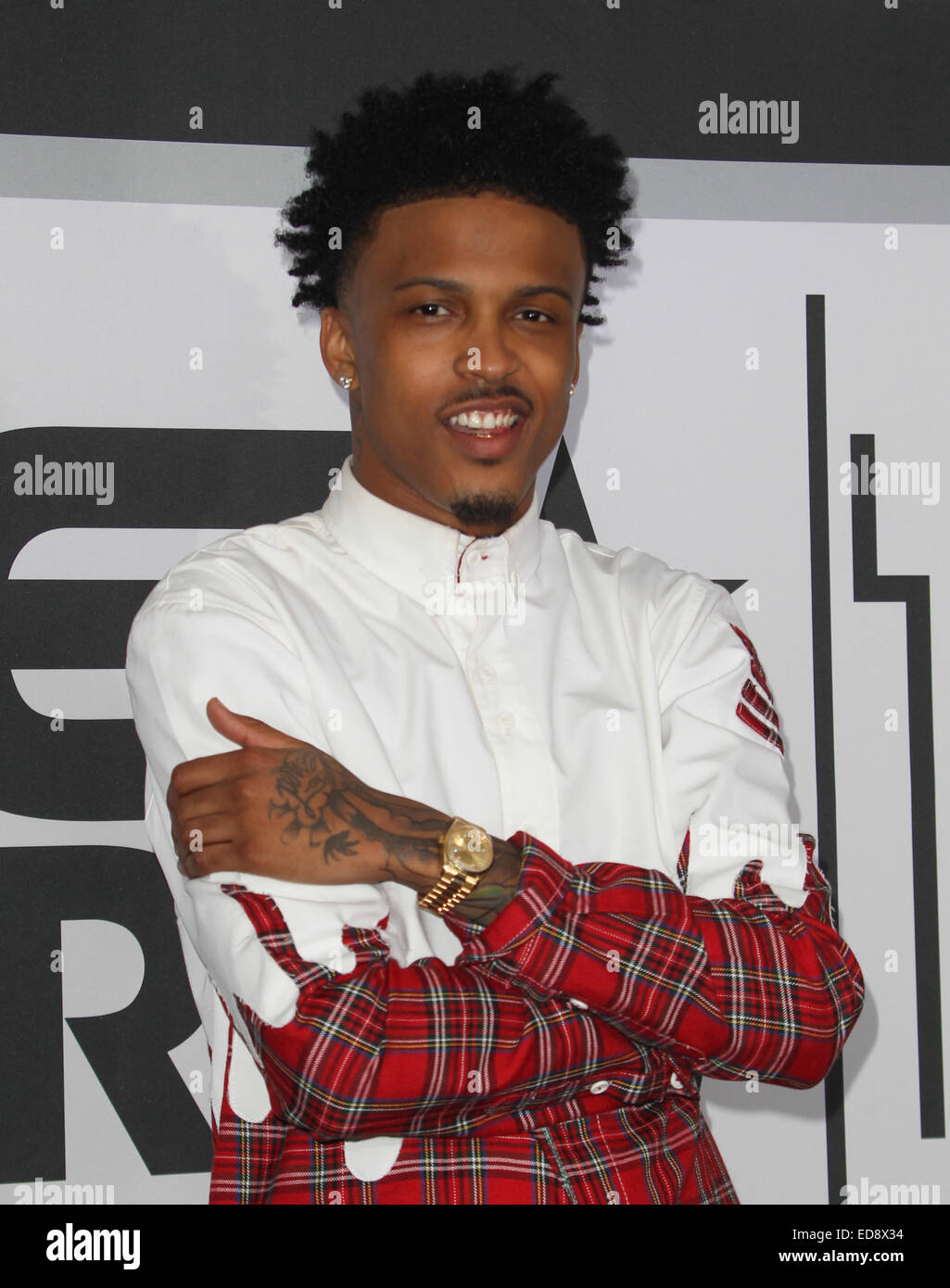 August alsina bet awards hi-res stock photography and images - Alamy