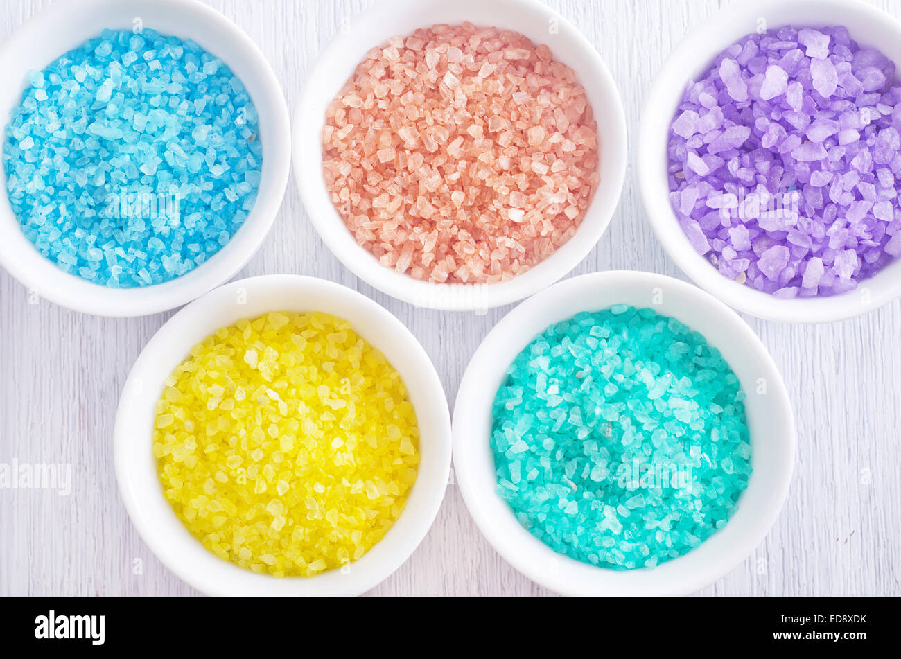 color sea salt Stock Photo - Alamy