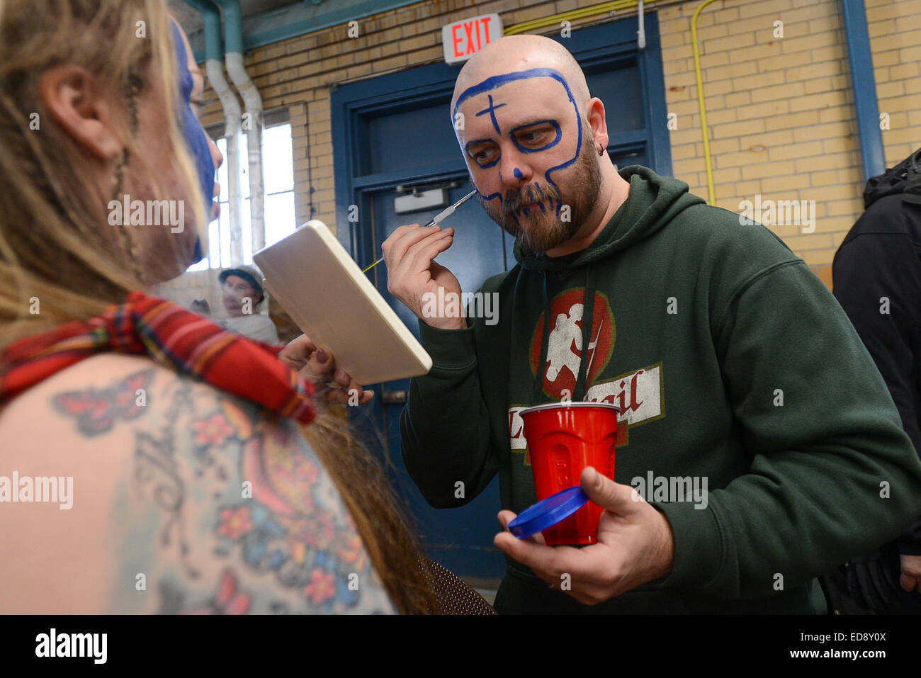 South Boston, Massachusetts, USA. 1st Jan, 2015. RAND SMITH of ...