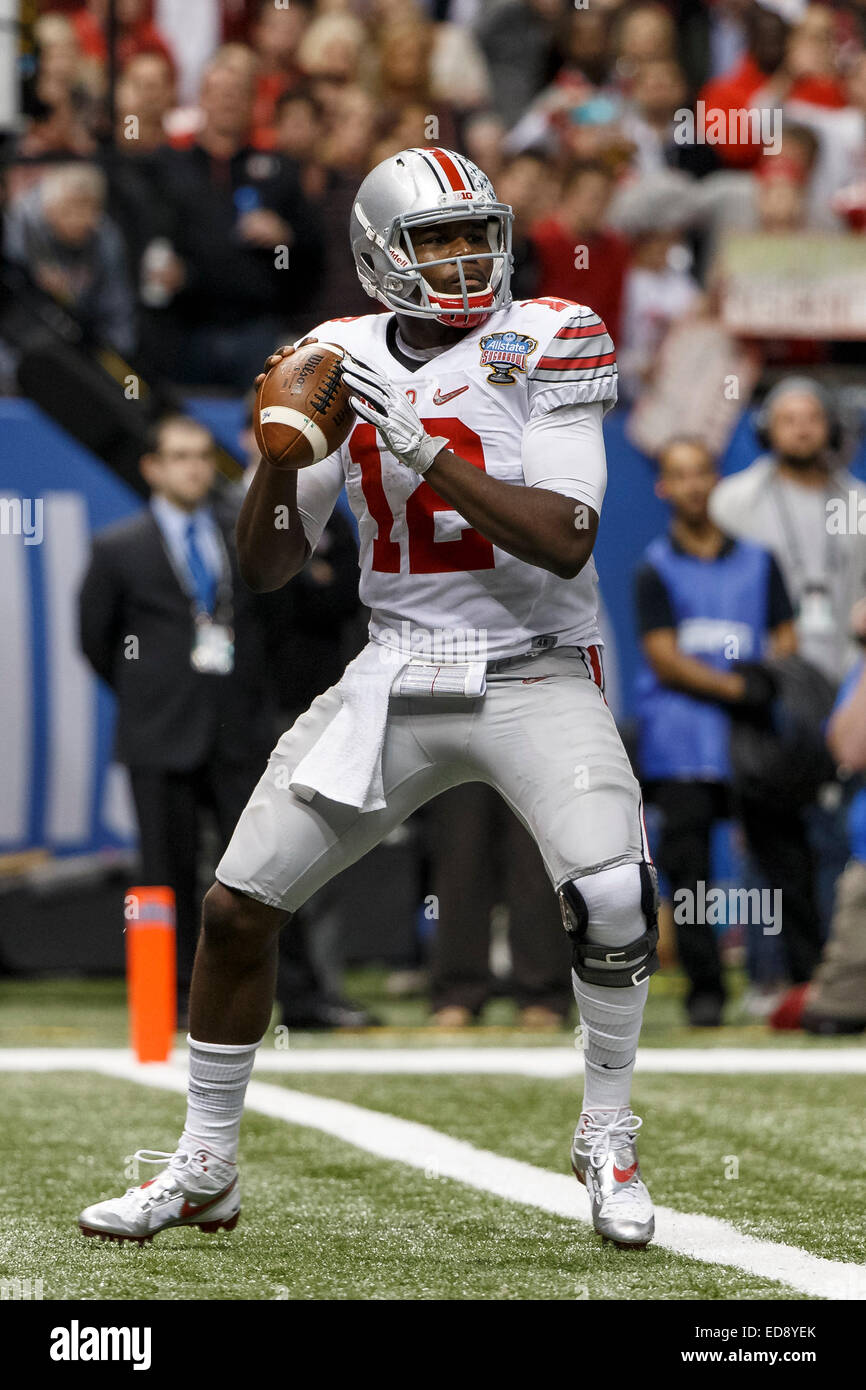 New Orleans, LA, USA. 1st Jan, 2015. Ohio State Buckeyes quarterback ...