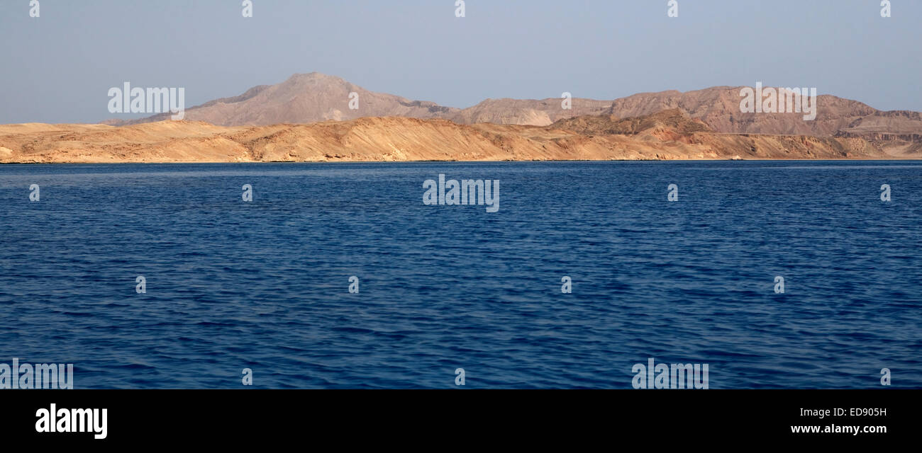 The island of Tiran Stock Photo - Alamy