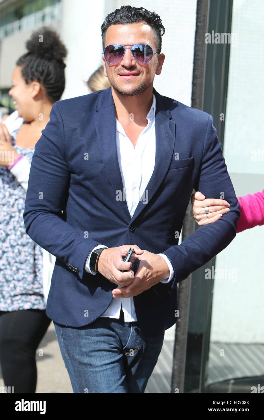 Peter Andre outside ITV Studios Featuring: Peter Andre Where: London ...