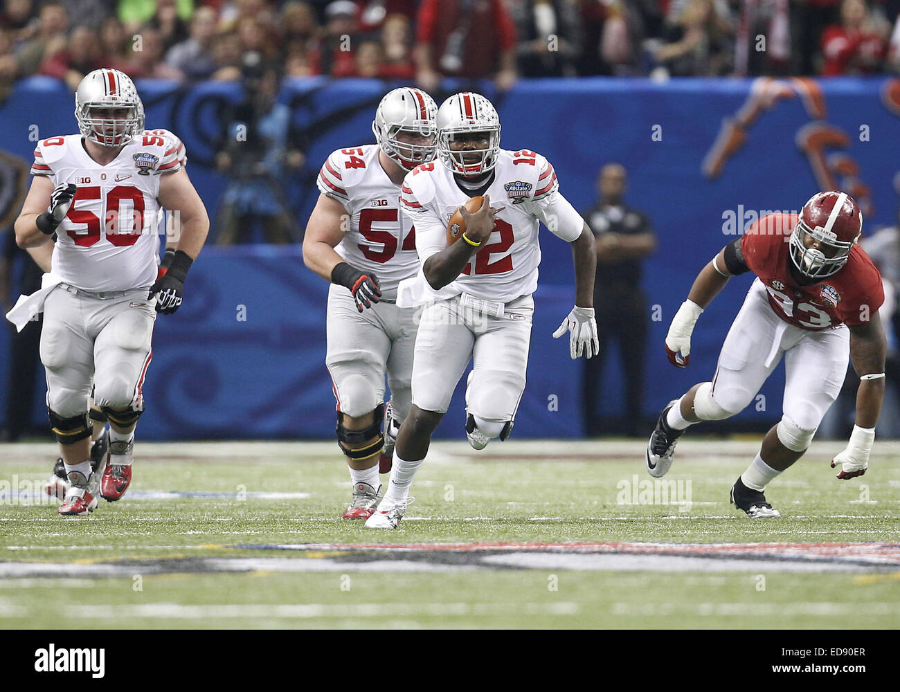 New Orleans, Louisiana, USA. 01st Jan, 2015. Ohio State quarterback ...