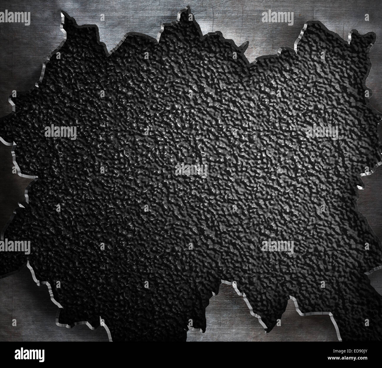 Torn ripped gray metal texture hi-res stock photography and images - Alamy