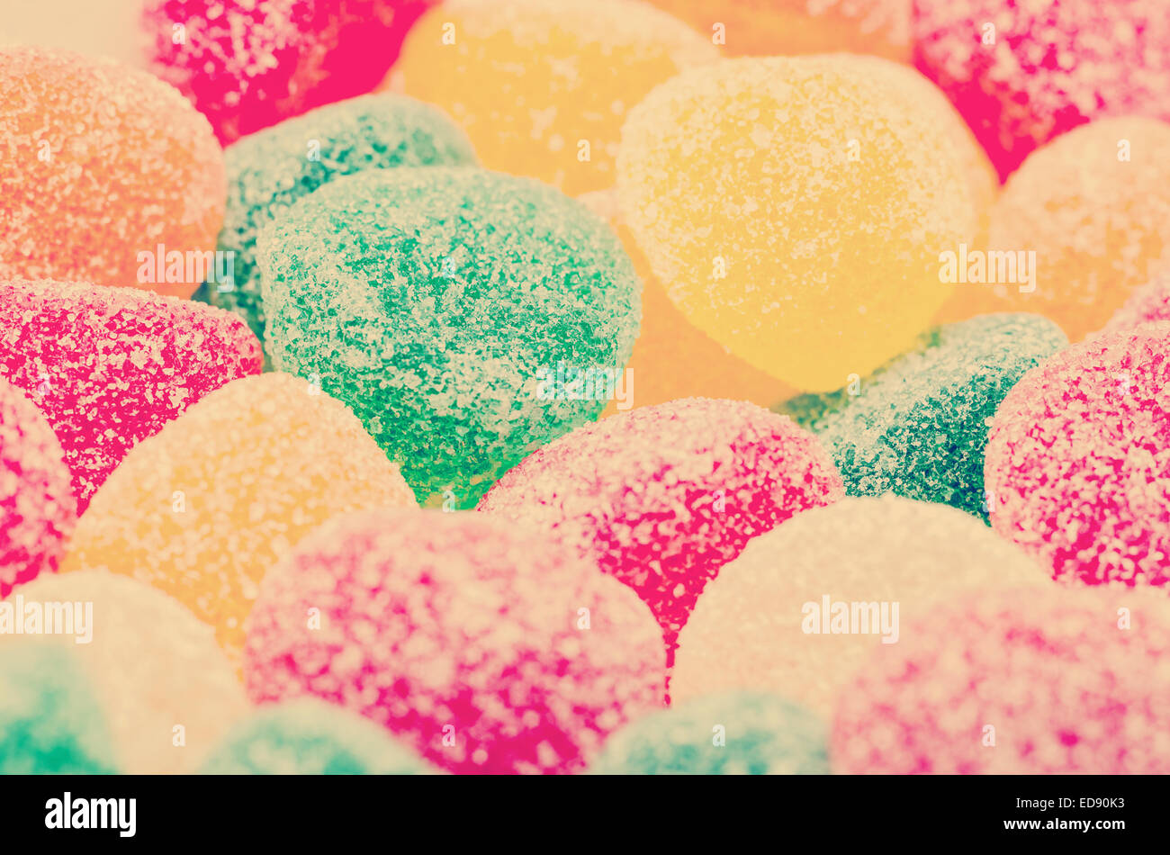 Retro sweets assorted hi-res stock photography and images - Alamy