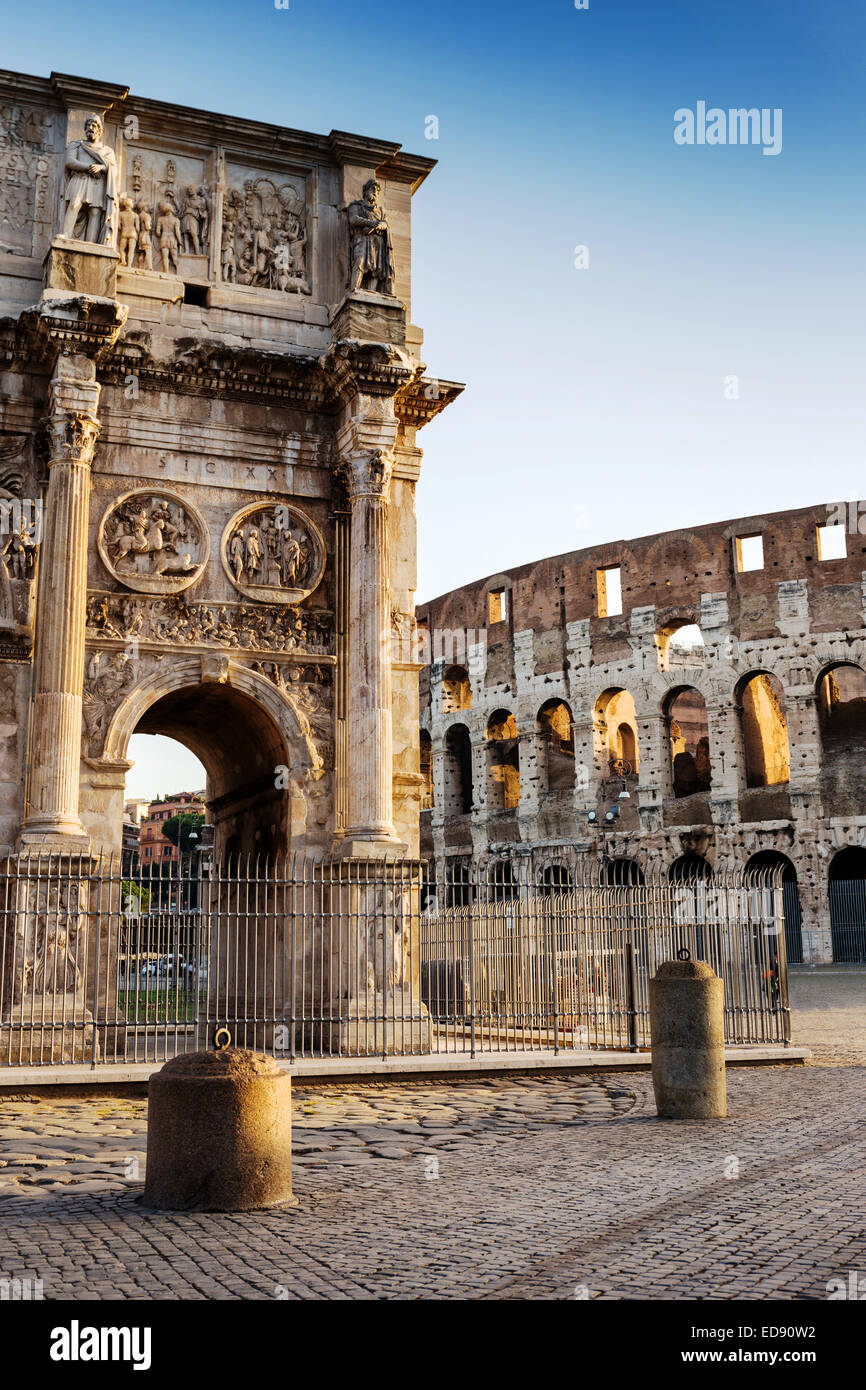 Costantine arc rome hi-res stock photography and images - Alamy