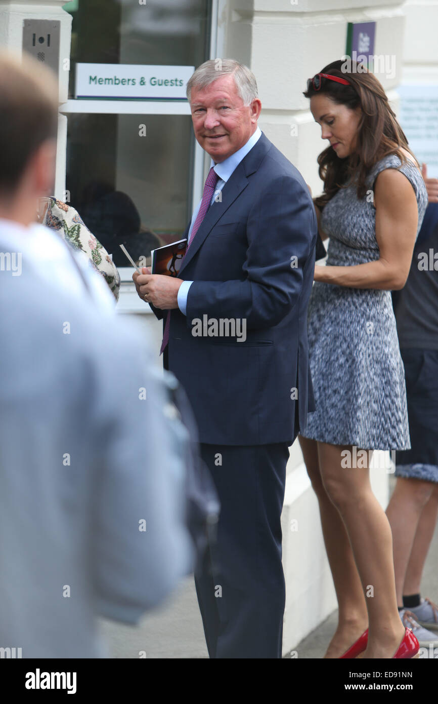 2014 Wimbledon Tennis Championships - Celebrity Sightings Featuring ...