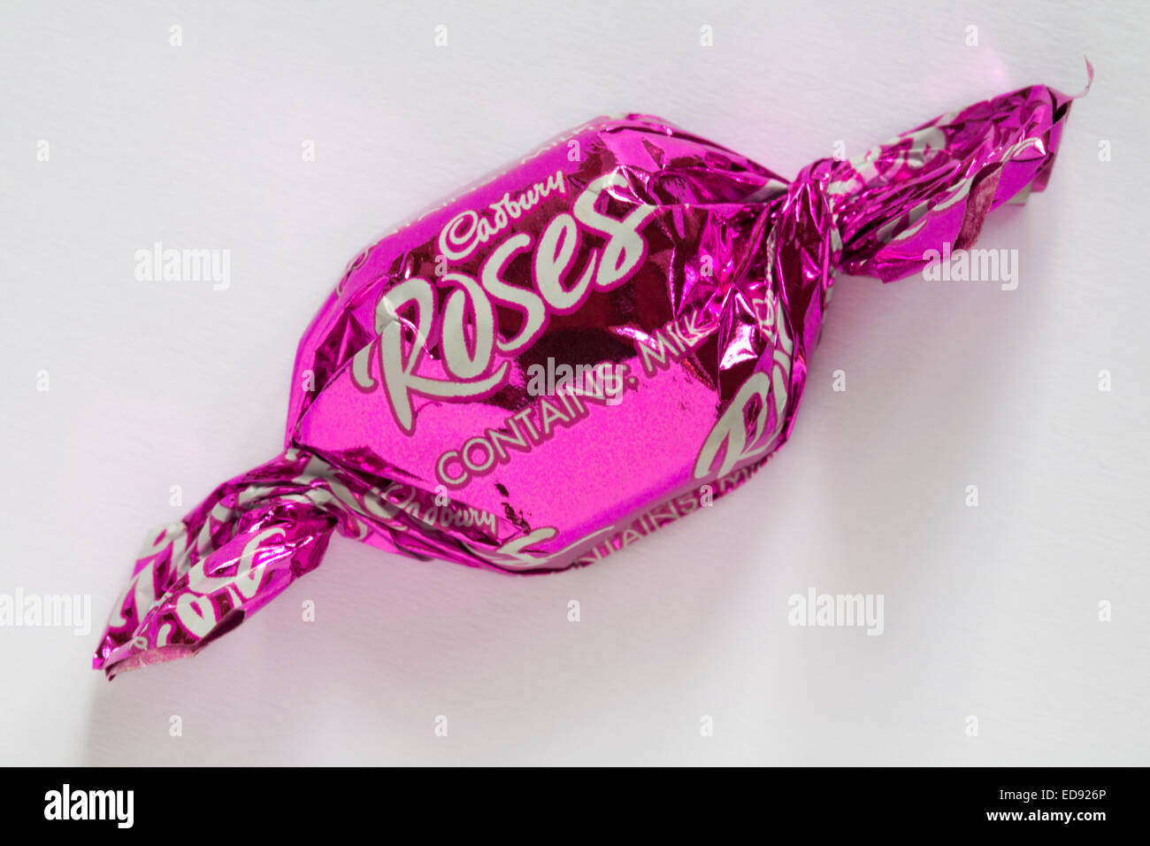Cadbury Roses Strawberry Dream chocolate isolated on white background ...