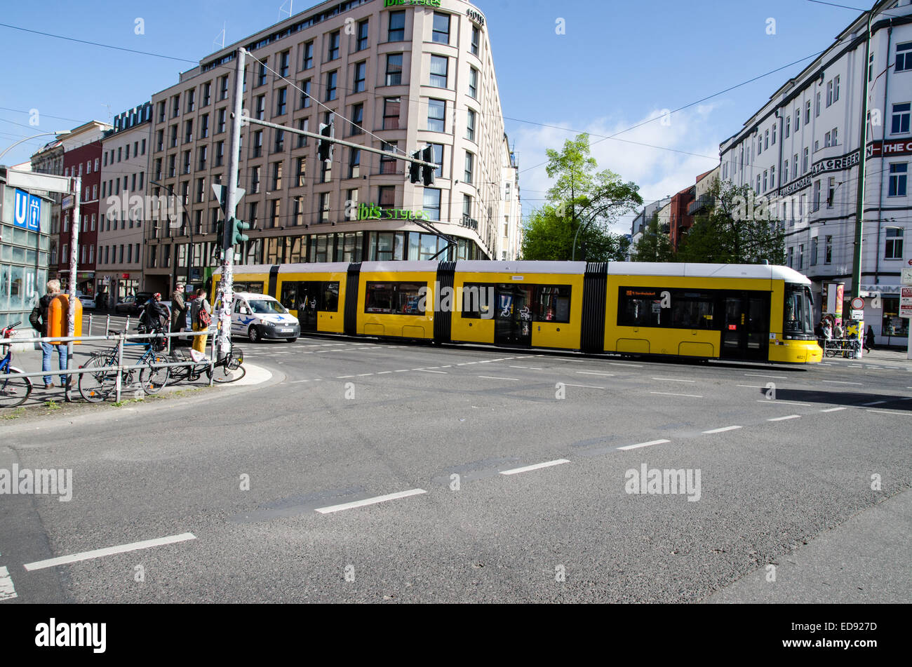 Berlin tram hi-res stock photography and images - Alamy