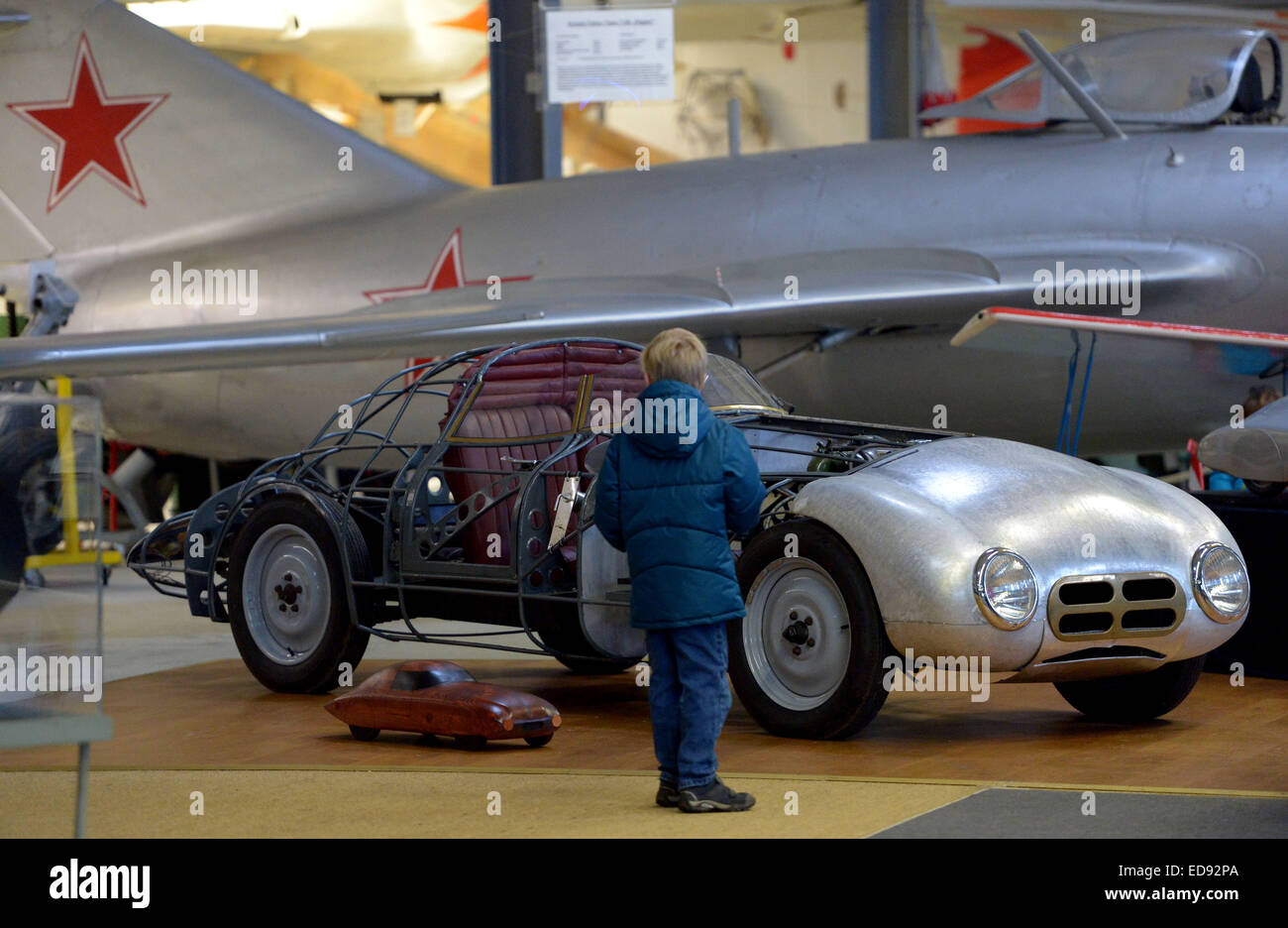 Hanover, Germany. 02nd Jan, 2015. A rebuilt Hanomag Rekord Diesel of ...