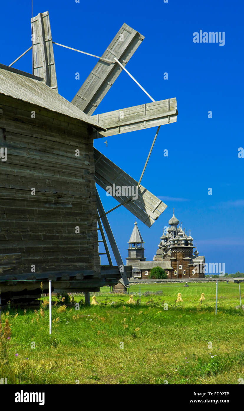 Russia windmill church architecture hi-res stock photography and images ...