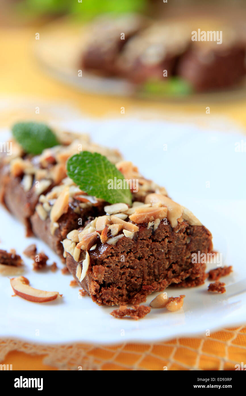 Kwarezimal - Maltese lenten cookies sprinkled with chopped nuts Stock ...