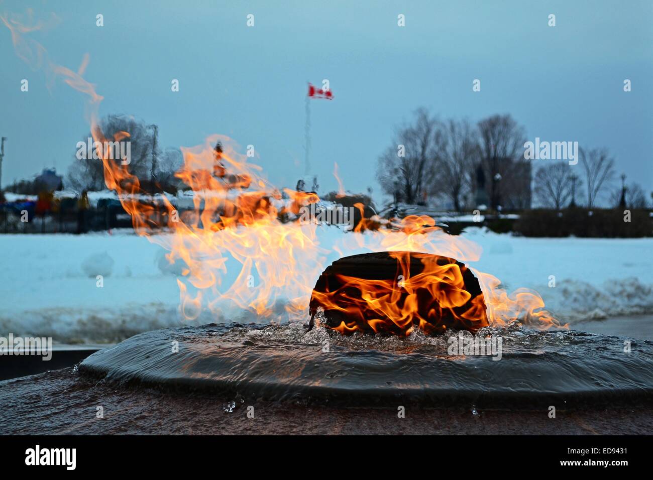Fire in front of Ottawa, Canada, parliament Stock Photo - Alamy