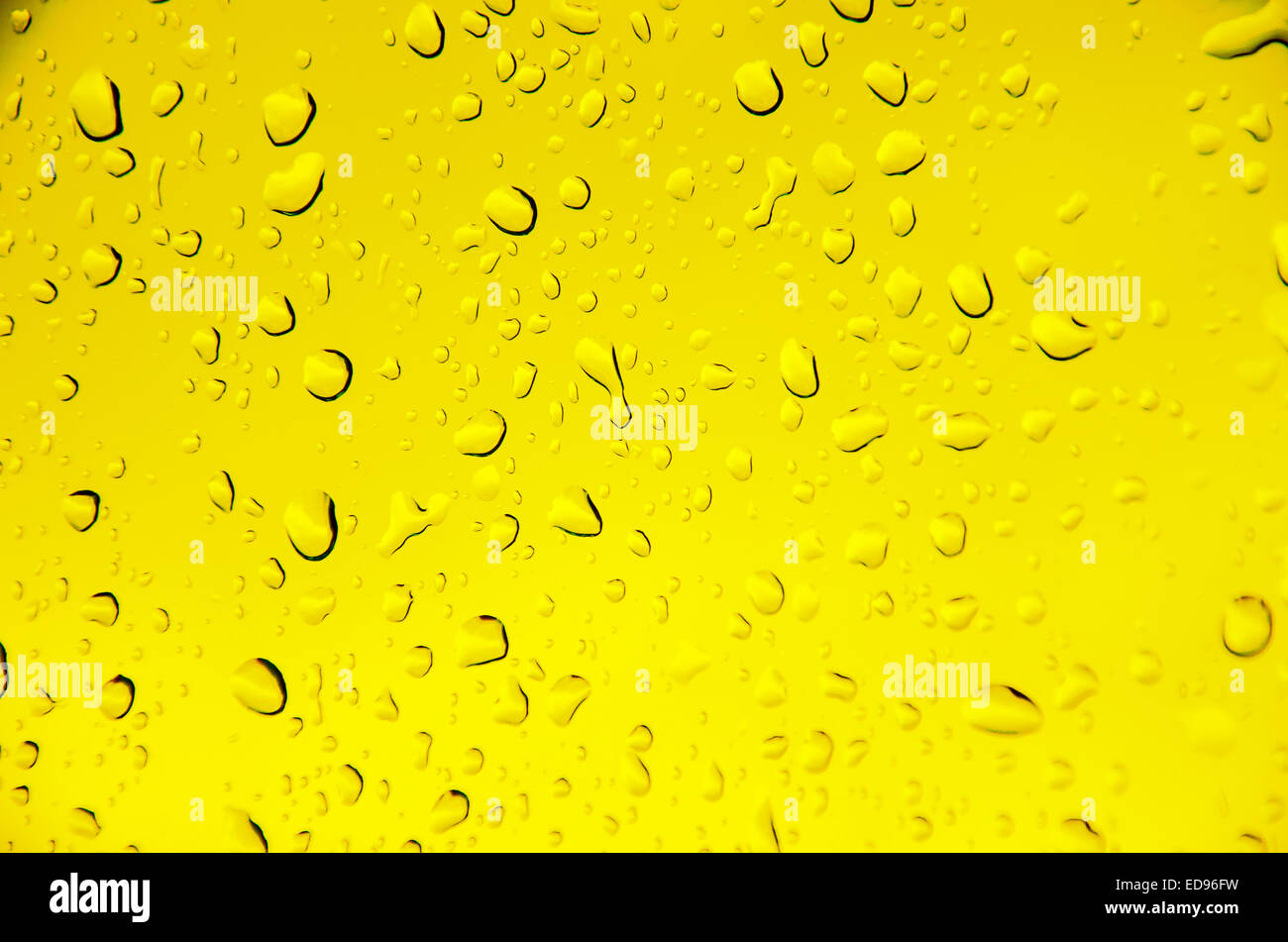 abstract yellow color background with drop water Stock Photo - Alamy