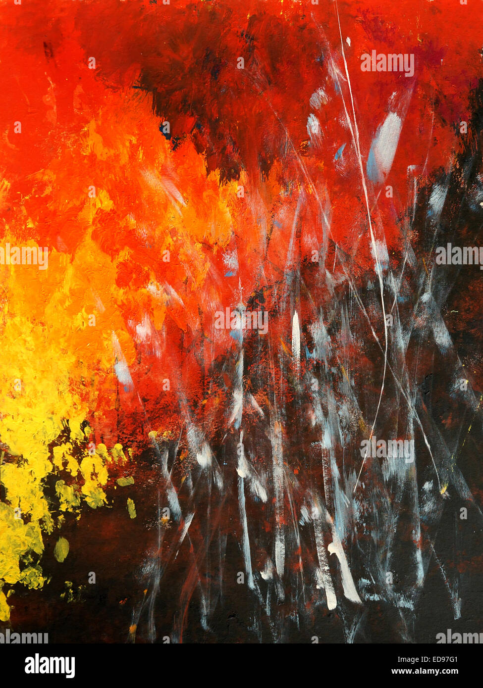 Modern painting. Abstract Art Stock Photo - Alamy