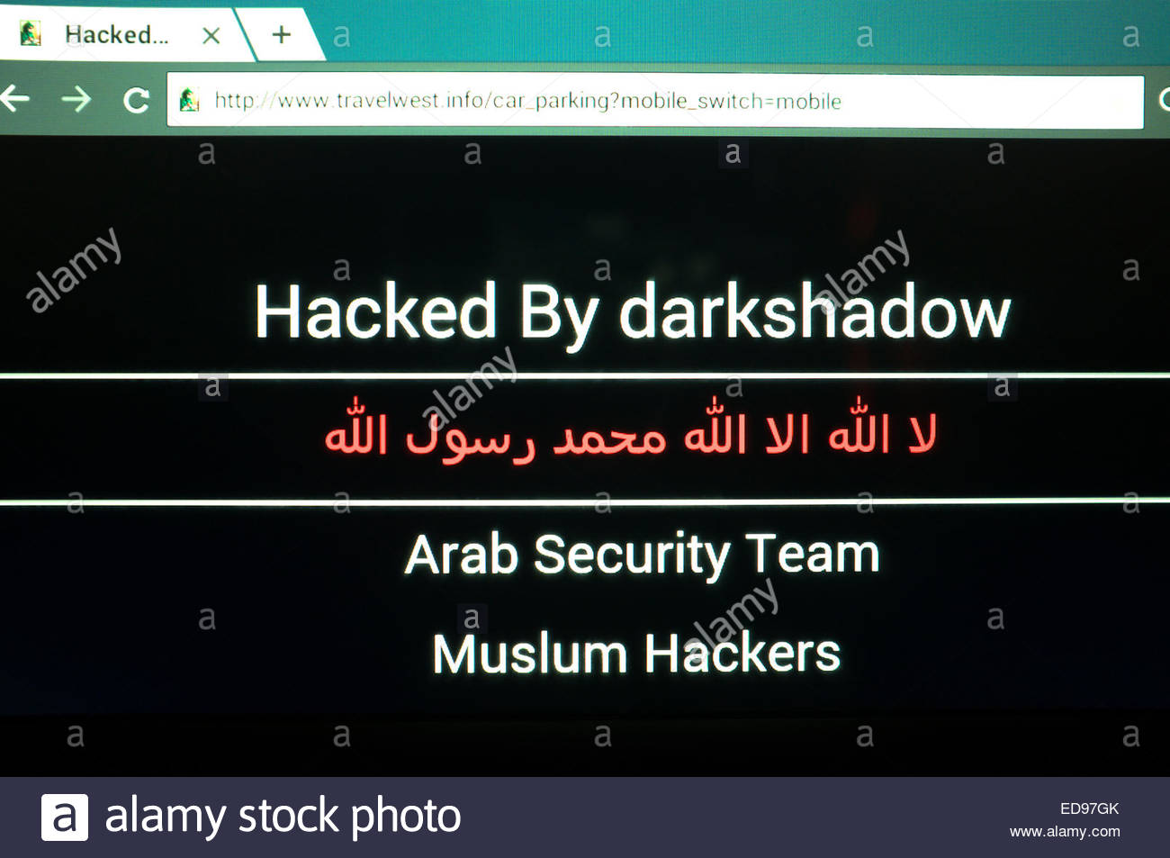 Hacked Computer Screen High Resolution Stock Photography and Images - Alamy