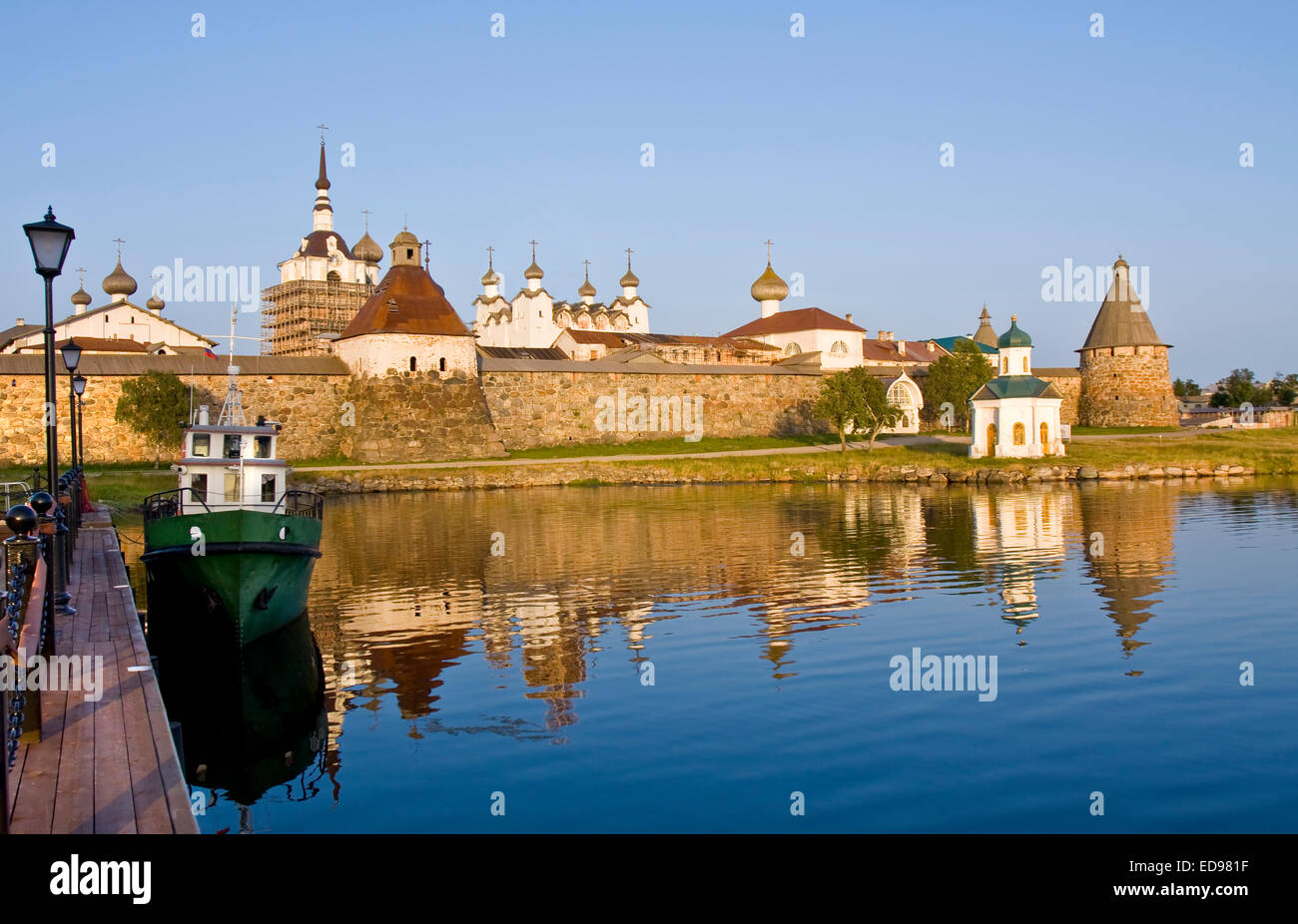 Transfiguration of Jesus Christ Savior monastery on Solovki islands ...
