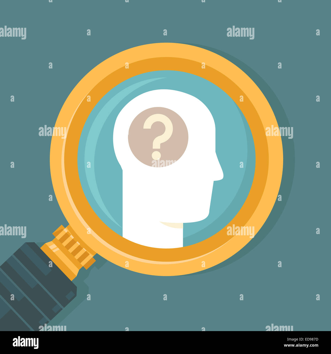 Human brain icon hi-res stock photography and images - Alamy