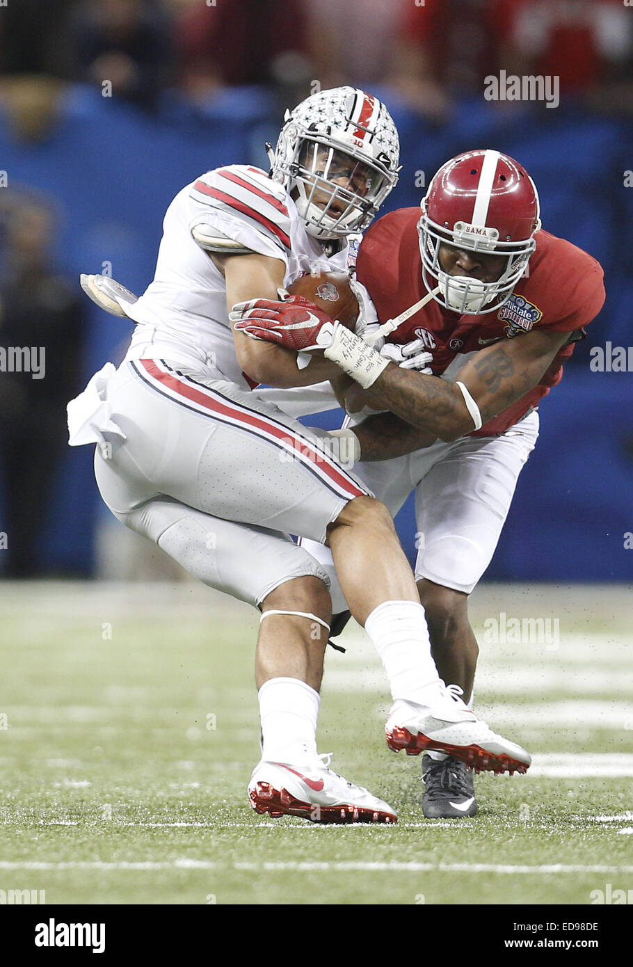 New Orleans, Louisiana, USA. 01st Jan, 2015. Ohio State running back ...